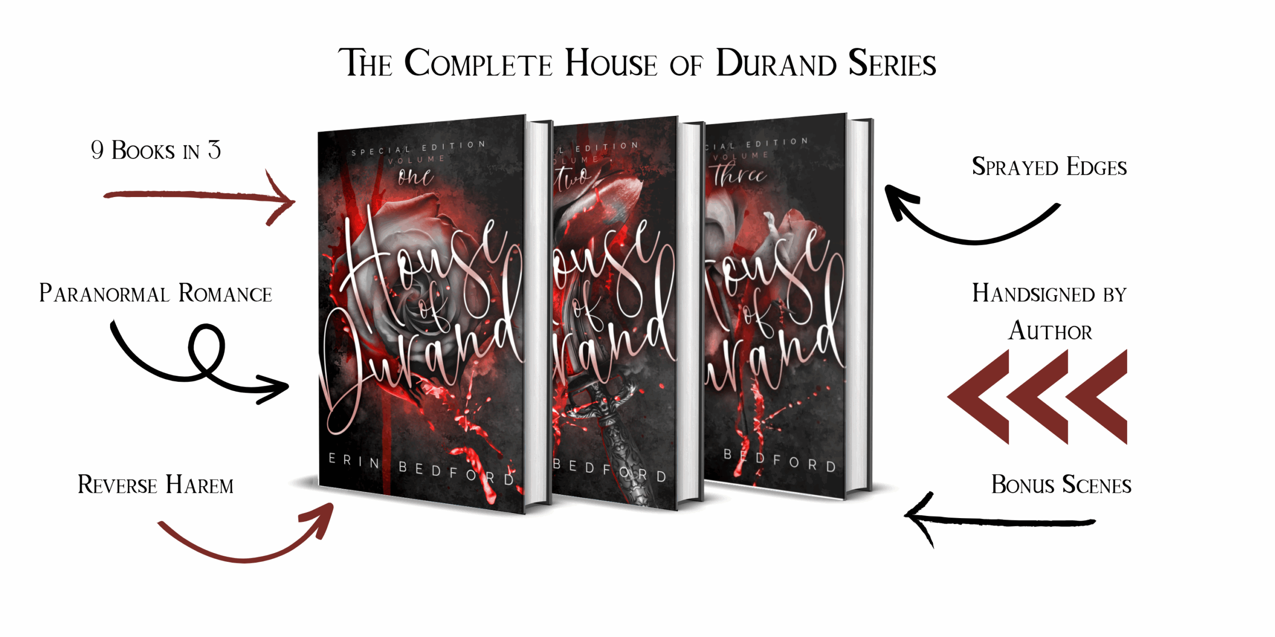 House of Durand Special Edition Volume 1-3 (Reverse Harem Vampire ...